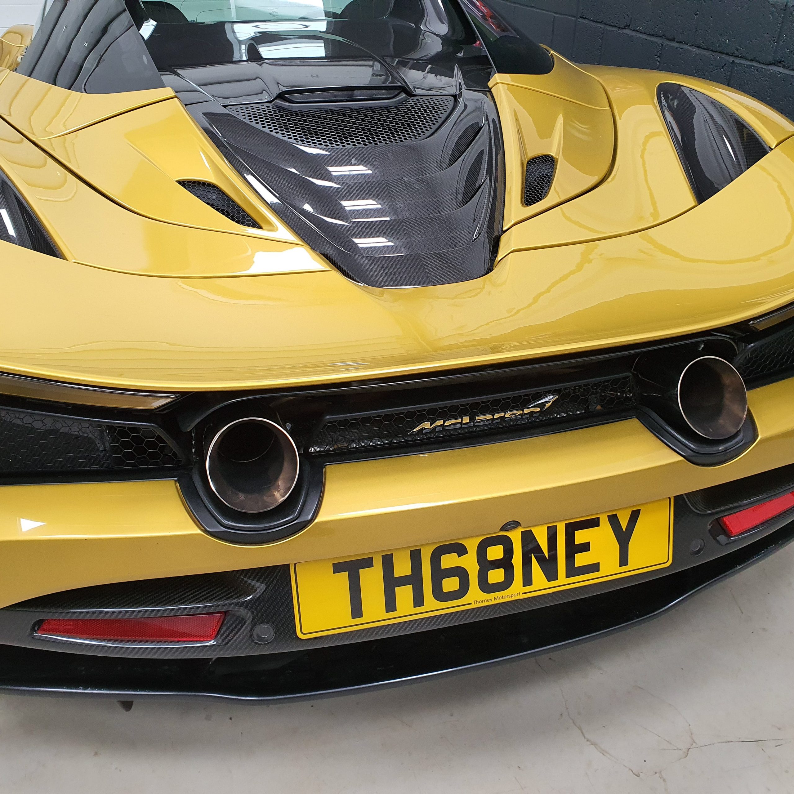 mclaren 720s full exhaust